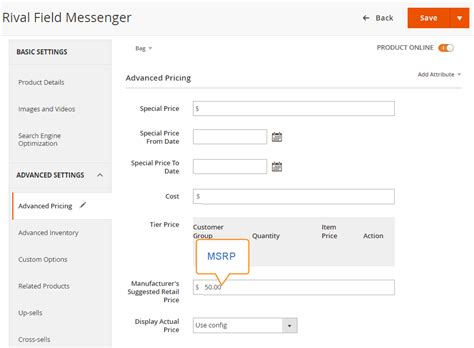 How To Configure Minimum Advertised Price Map In Magento 2 Mavenbird