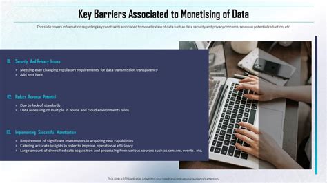 Key Barriers Associated To Monetising Of Data Determining Direct And