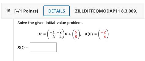 Solved Begin Array Lll 1 Text Points And