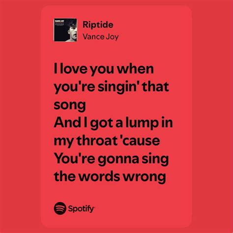 Riptide In 2025 Lyrics Tattoo Songs Lyrics