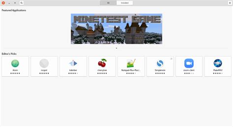 Snap Store Does Not Show Categories Ubuntu 2004 Ask Ubuntu