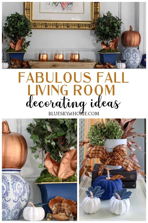 Fall Living Room Decorating Ideas