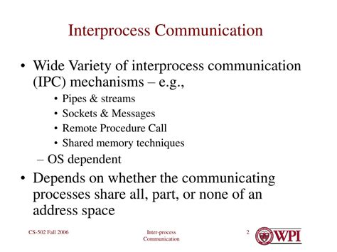 Ppt Interprocess Communication Ipc Powerpoint Presentation Free