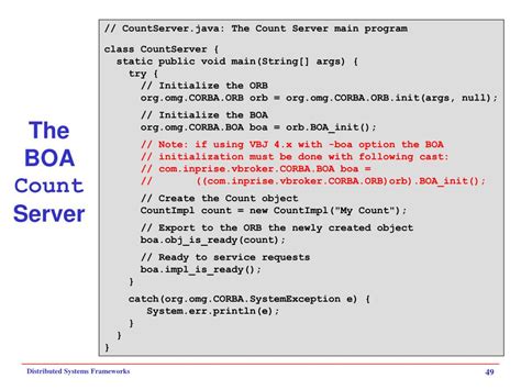Ppt Corba Overview Developing Basic Corba Applications Powerpoint
