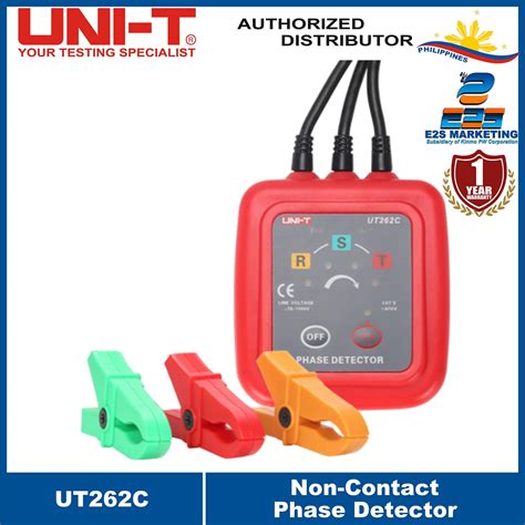 UNI T UT262C Non Contact Phase Detector Non Contact Phase Detectors 3 Phase Sequence Circuit
