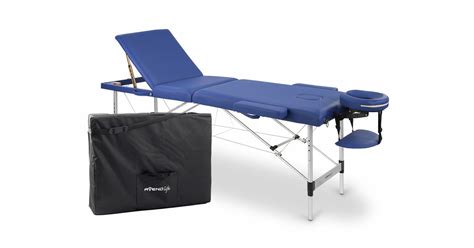 Adele Table De Massage Portable Alu Dossier 60 Cm Tablelya