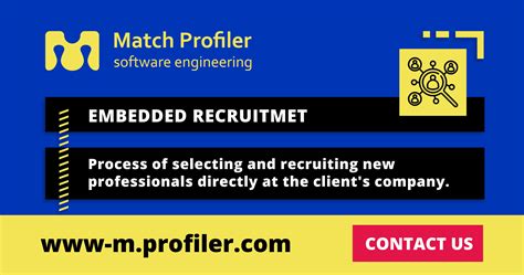 Embedded Recruitment Learn About The Benefits Match Profiler