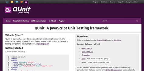 4 js unit testing frameworks to test your code with web development