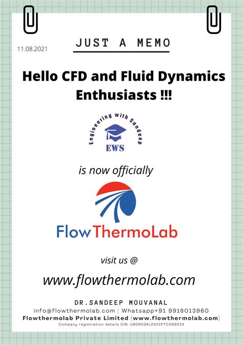 flowthermolab on linkedin cfd edtechstartup startup fluiddynamics