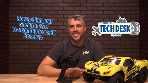 How To Bind Your Spektrum Stx Transmitter To A Srx Receiver Youtube