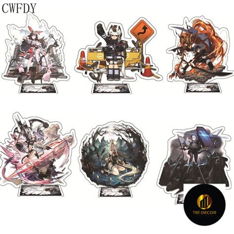 Acrylic Standee Model Game Arknights Printed With 2 Sided Character