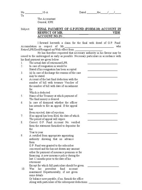 Form 10 A Pdf
