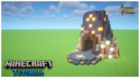 Minecraft How To Build A Sheikah Shrine Youtube