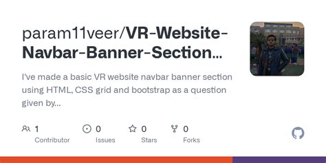 Vr Website Navbar Banner Section Nxtwaveindexhtml At Main · Param11veervr Website Navbar