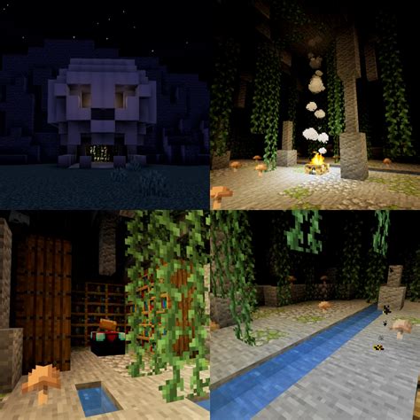 My New Small Project Skull Cavern Hope You Enjoy Rminecraft