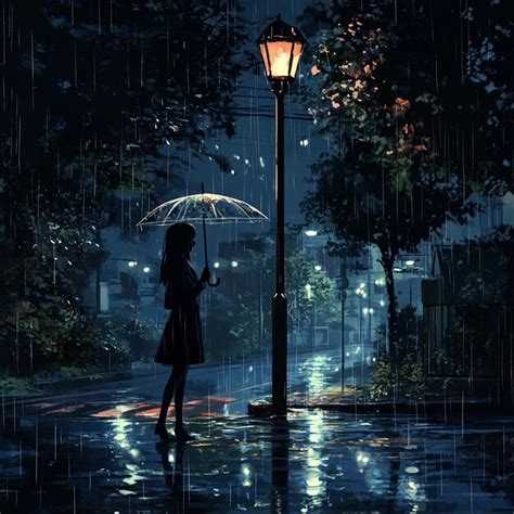 26000 Girl Under Streetlamp Pictures