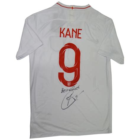Harry Kane Signed No9 England National Jersey Brand New 3674 Ht