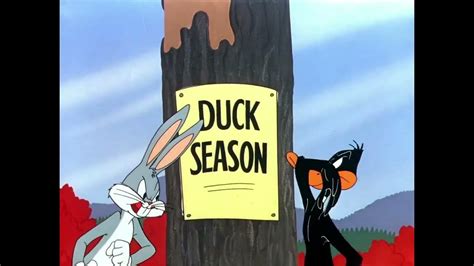 Looney Tunes Rabbit Season Duck Season Posters V2 Green Screen Youtube