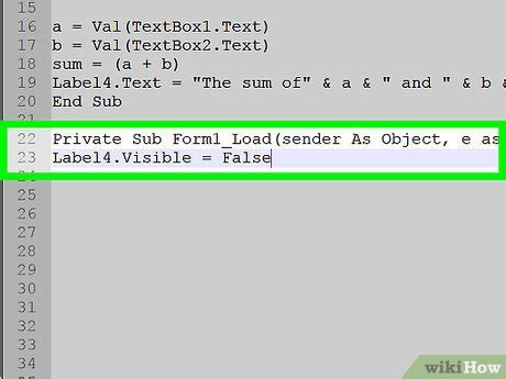 How To Add Two Numbers In Visual Basic NET Steps