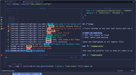 Folke Todo Comments Nvim Neovim Plugin Developers Using Todo Comments Nvim Alternatives To