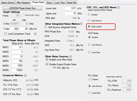 Lmx2594 Pllatinum Sim About Input Sourceosc Noise Clock And Timing Forum Clock And Timing