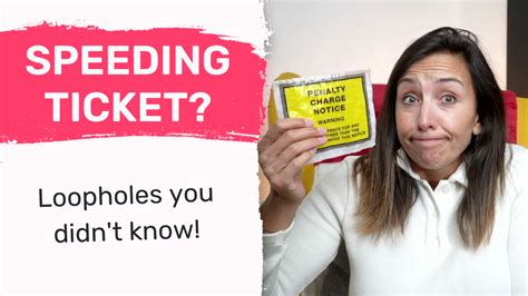 Little Known Speeding Ticket Loopholes
