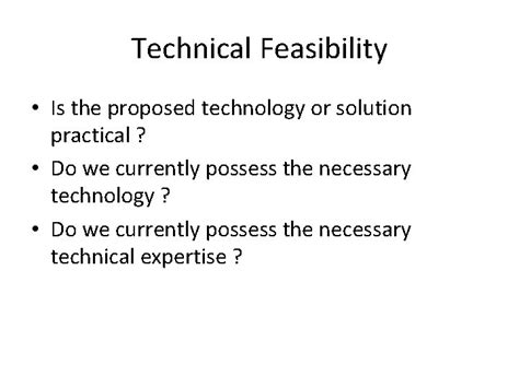 Feasibility Analysis Sistem Proposal Outline Identify Feasibility