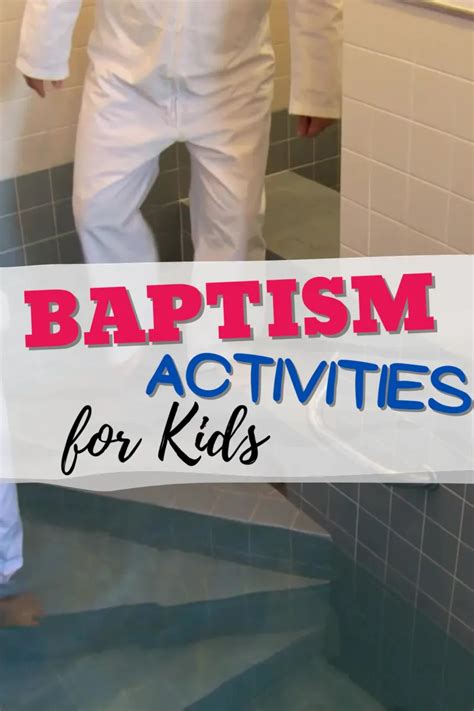 Baptism Lesson Resource Ideas And Activities Come Follow Me Families