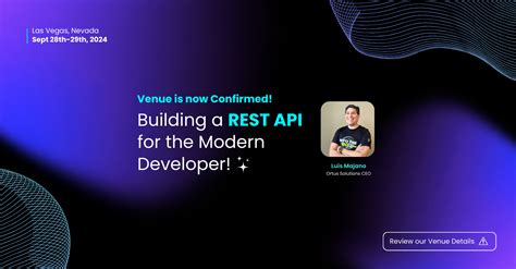 Rest Api Workshop Venue Details Are Out