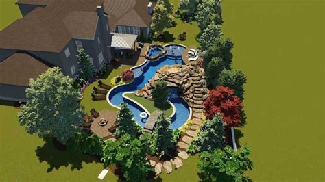 Lazy River Pool Design Lucas Lagoons Design Pool Designer