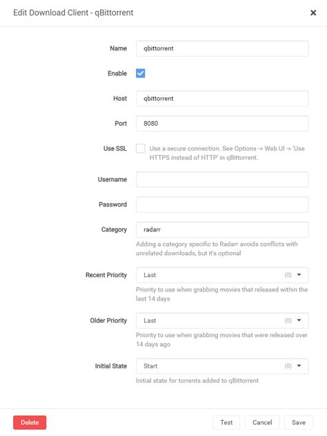 Radarr Docs Saltbox Dev