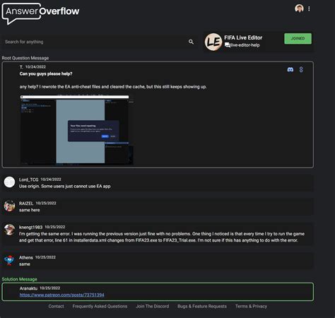 message result page m [id] · issue 73 · answeroverflow answeroverflow · github