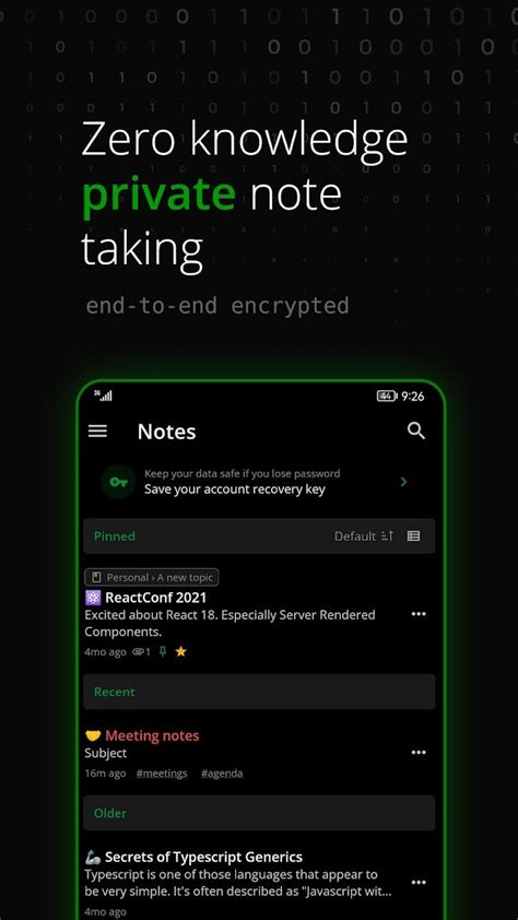 notesnook private notes app f droid free and open source android