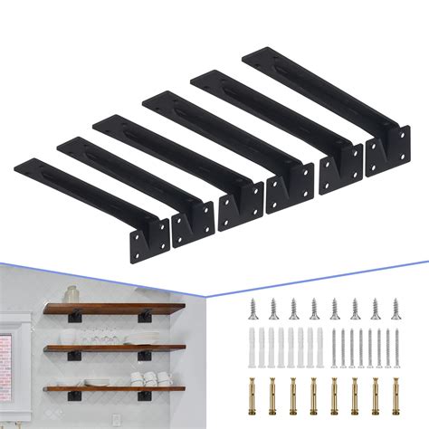 Cuzurluv Shelf Bracket Black 20” Quarter Inch 15 Thick Max Load 550 Lb For Sale Mesa