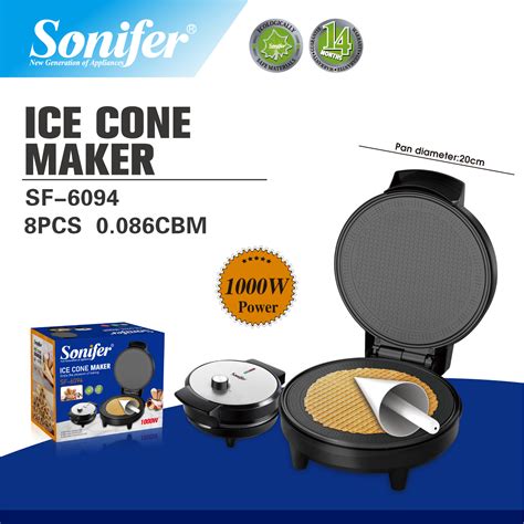 Sonifer 🍦 Introducing The Sonifer Ice Cone Maker Sf 6094