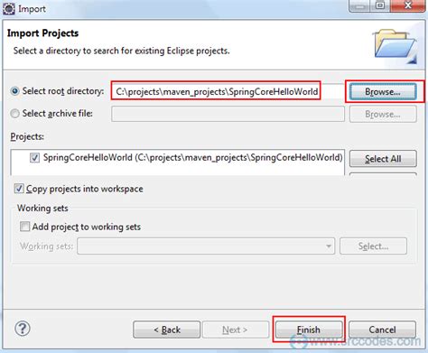 Spring 3 Hello World Example Tutorial Using Maven Tool And Eclipse Ide Srccodes
