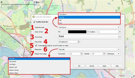 Map Decorations In Qgis Astro Geo Gis