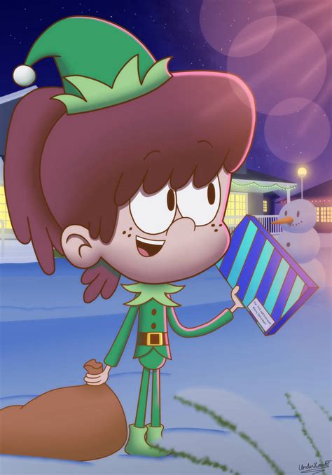 Tlh Seasonal Drawings Lynn The Elf Winter By Underloudf On Deviantart
