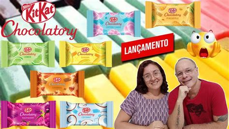 Provamos Os Novos Mini Kit Kat Chocolatory Vários Sabores Diferentes