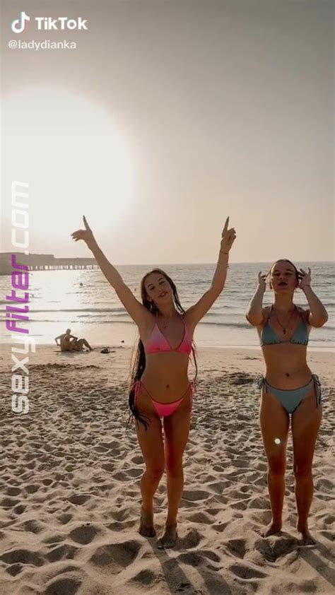 Hot Diana In Bikini At The Beach Sexyfilter Com