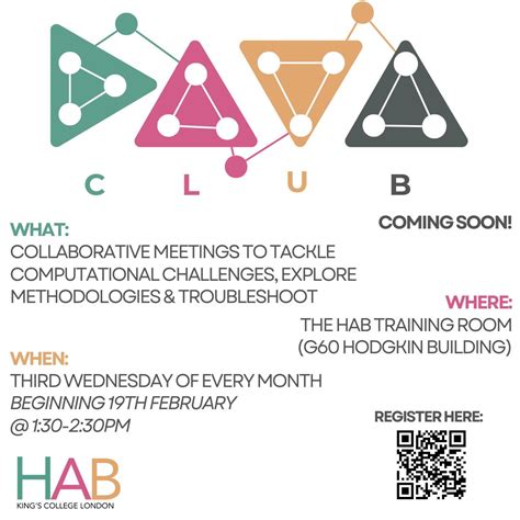 Starting February 19th The Hab Is Launching Data Clubs—a Collaborative