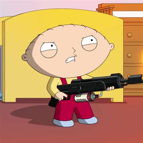 Stewie Griffin With A Gun