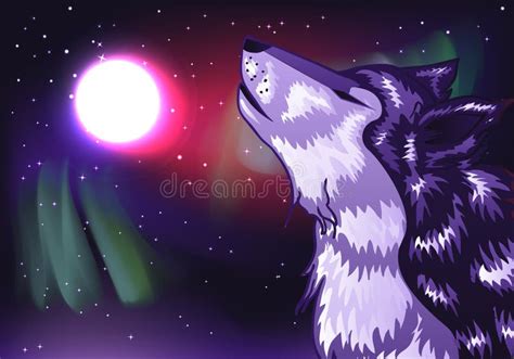 Crying Wolf Drawing