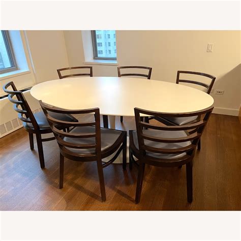 Knoll Dining Chairs 6 Aptdeco