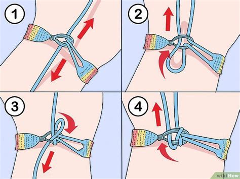 How To Tie String Bracelet New Hutomo
