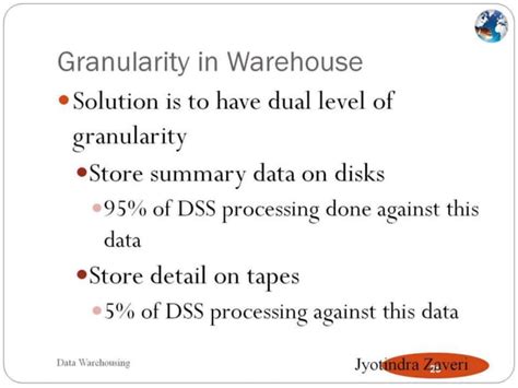 Data Warehouse Concepts Ppt Free Download