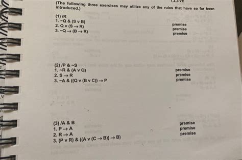 Solved Exercise Set 2 3 Determine Whether The Following Are