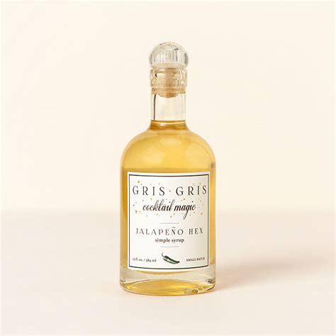 Uncommon Goods Jalapeño Spicy Simple Syrup Jalapeno Simple Syrup