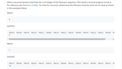 Solved Write A Recursive Function That Finds The N Th Chegg