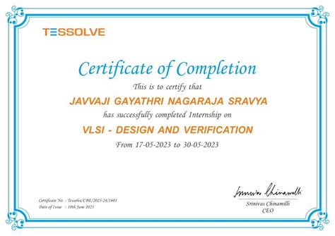 i am excited to announce the successful completion of my 40 hour online